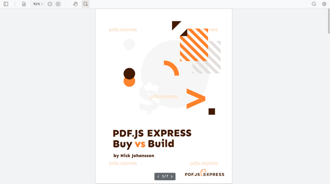 PDF.js Express Viewer Download & Integration | Documentation